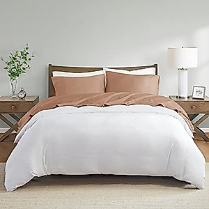 Gracie Mills Pima Cotton Sateen 4 Piece Sheet Set, Rose Gold - King