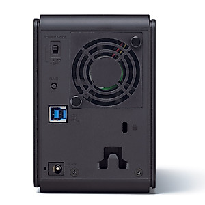 BUFFALO DriveStation Duo 2-Bay 8TB (2x4TB) TAA Desktop External Hard Drive USB 3.2