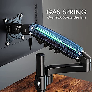 Stellar Mounts Spring LCD Monitor Arm with USB and Multimedia Ports for: Sceptre Curved 30" 21:9 Gaming LED Monitor 2560x1080p UltraWide Ultra Slim Up to 85Hz MPRT 1ms (C305W-2560UN)