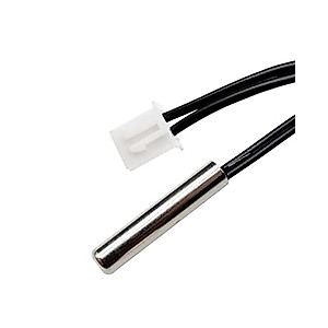 diymore 10K Temperature Sensor Probe 10K 2Meter Temperature Probe,3PCS Stainless Steel 3950 NTC Waterproof Temp Sensor Probe, Digital Temperature Transmitter Extension Cable