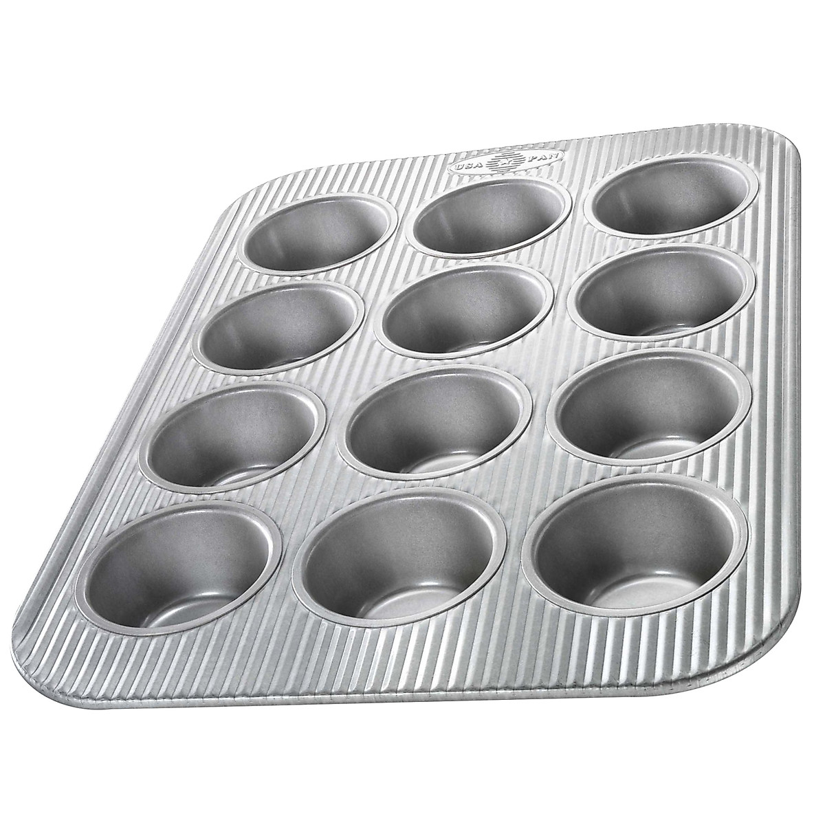 USA Pan Leak-Proof Springform Pan (9-Inch) and 12-Well Muffin Pan Bundle