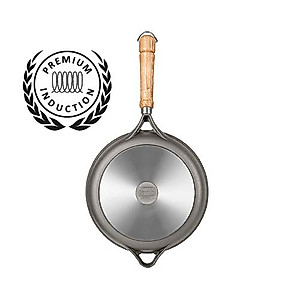 Berndes 0 Frying Pan Aluminium Black, Aluminium Wood, Black, 28 cm