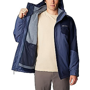 Columbia Men's Bugaboo II Fleece Interchange Jacket, Ancient Fossil, Large