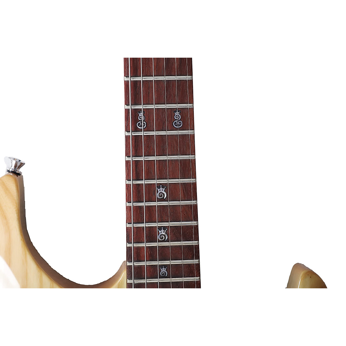 Acoustic Electric Guitar, Full Size 6 String Solid-Body Electric Guitar, Right Handed For Beginners, Intermediates and Professionals Color Faded Blue