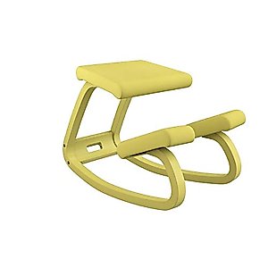 Varier Variable Monochrome The Original Ergonomic Kneeling Chair for Home Office (Ochre)