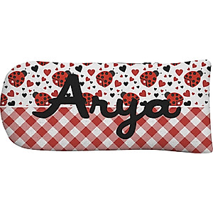 Personalized Ladybugs & Gingham Blade Putter Cover