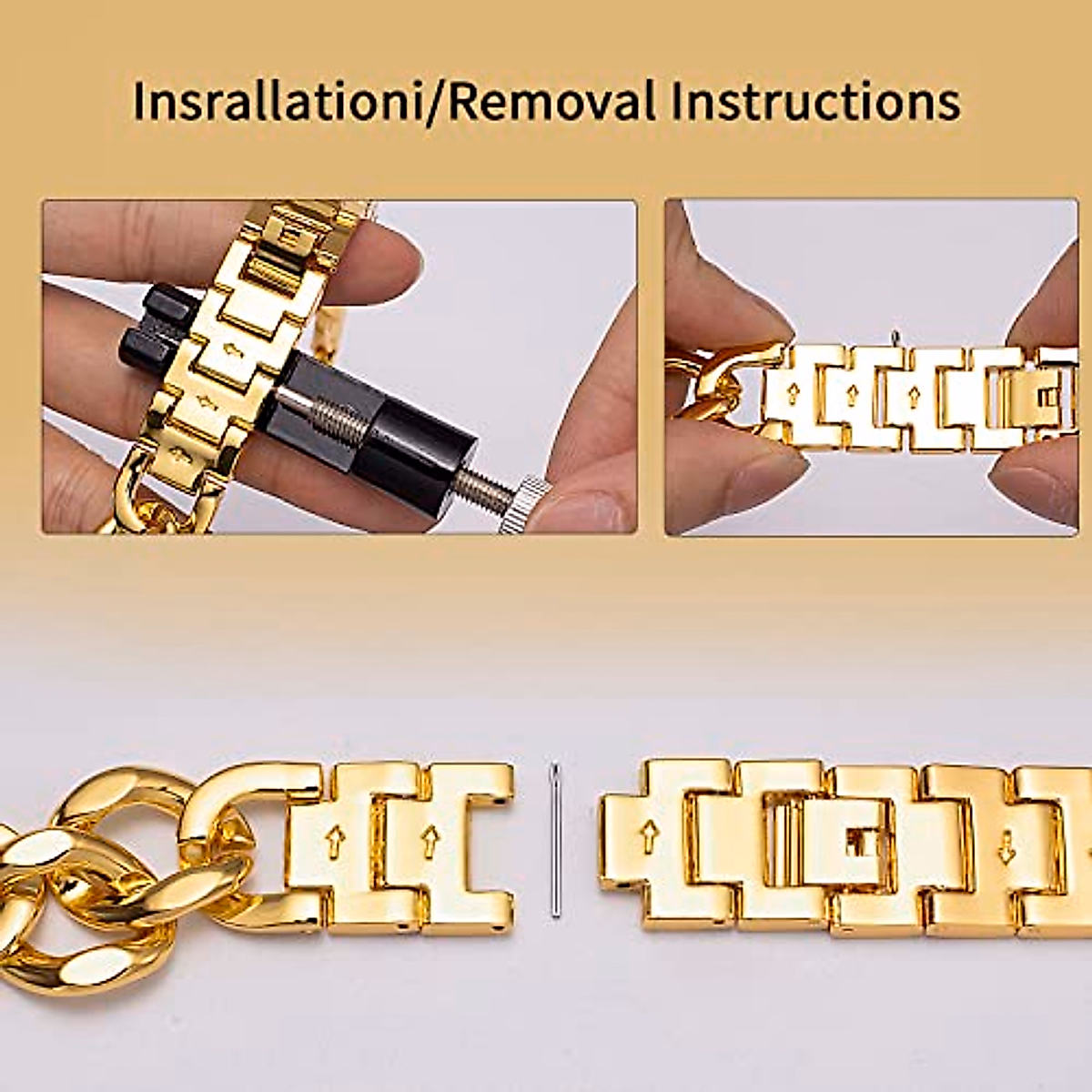 SEURE Stainless Steel Metal Band Compatible with Apple Watch Band 38mm 40mm 41mm 42mm 44mm 45mm Women Bracelet Replacement Wristband Strap for iWatch Series 8/7/6/5/4/3/2/1 Ultra SE