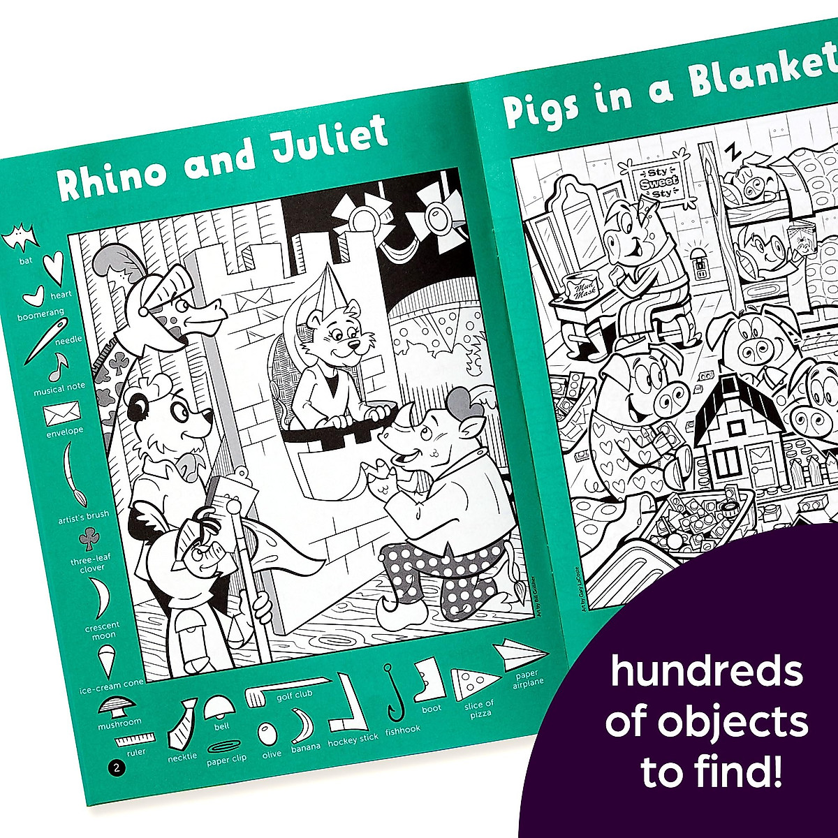 Highlights Hidden Pictures 2023 Activity Books for Kids Ages 6 and Up, 4-Book Set of Travel-Friendly Screen Free Seek and Find Fun, Books Double as Coloring Books