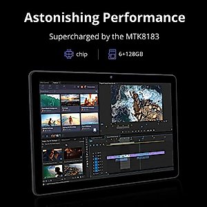 weelikeit Android Tablet 10 inch, 6GB RAM 128GB ROM Tablet PC, Octa-core Processor, 6000mAh Battery Fast Charge, 8+13MP Camera, 5G WiFi, Bluetooth, GPS, Gaming Reading Google Touchscreen Tableta