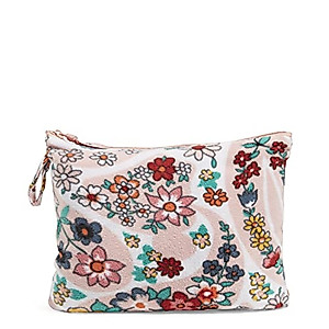 Vera Bradley Women's Packable Fleece Blanket, Prairie Paisley, One Size