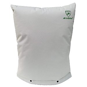 ArtiGifts Insulated Pouch - Backflow Insulation Cover for Winter Freeze Protection, Pale Khaki, 14’’W x 19’’H - Measure Before Purchase