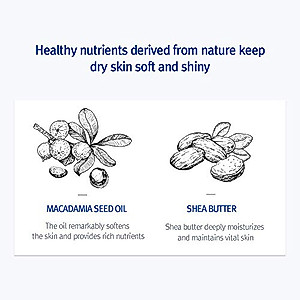 PYUNKANG YUL ATO Cream Blue Label - Long lasting Strong Moisture and Nutrients Hyaluronic Acids Baby Cream - Natural Safe Ingredients Ceramide Skin Barrier from Double Hydration Baby Lotion 4.6 Fl. Oz