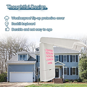 ATEEfaee G940EV-P2 Universal Garage Door Keypad, Replaces 940EV-P2 KLIK2U-P2 940EV Wireless Keyless Keypad for All Chamberlain/Liftmaster Garage Door Openers Produced Since 1993