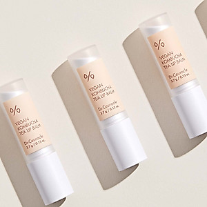 Dr.Ceuracle by leegeehaam Vegan Kombucha Tea Lip Balm (3.7g / 0.13 oz) - Soft, Natural, Moisturizing Korean Lip Care for Dry Cracked Lips