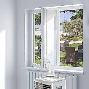 Vgooar Universal Window Seal for Portable Air Conditioner, Waterproof Window Seal for AC Unit, Tilting and Casement Windows Only, 400cm / 157inch