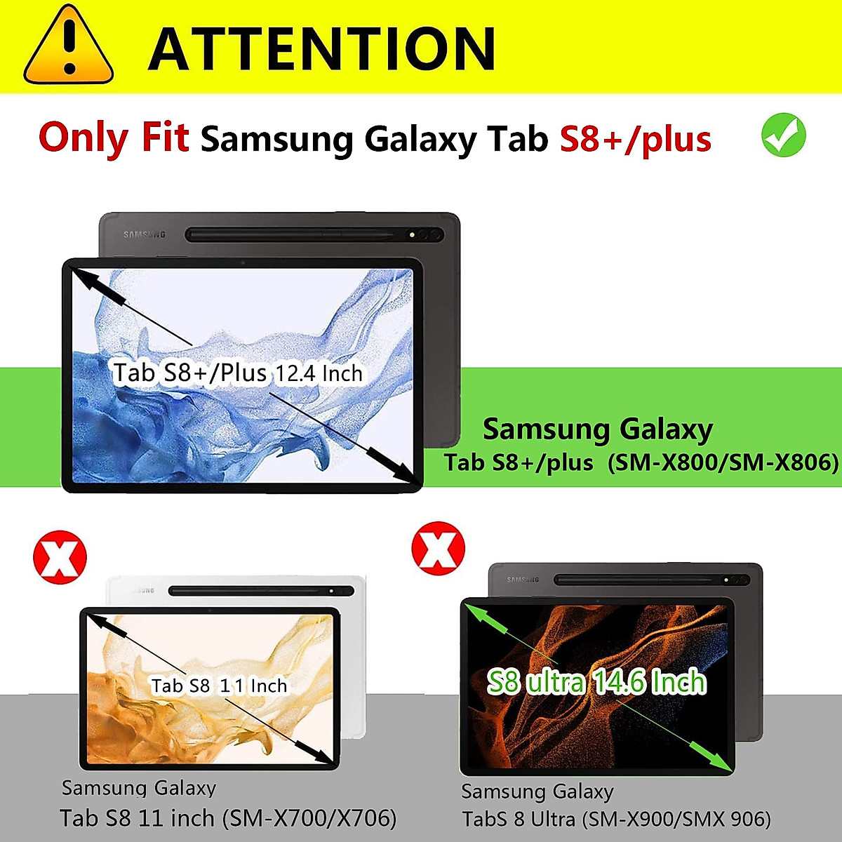 forubar [2 pack] Paper-Feel Screen Protector ，for Samsung Galaxy Tab S8 Plus 12.4 inch, [Easy Installation][Scratch resistant] Friendly Touching Screen Protector (Galaxy Tab S8 Plus 12.4inch)