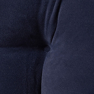 Greendale Home Fashions Hyatt 2-Piece Jumbo Rocking Chair Cushion Set, Cobalt 2 Count