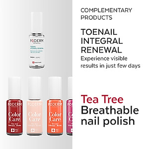 PODERM – FUNGAL TOENAIL RENEWAL BOOSTER - Improves Appearance of Damaged/Yellow Nails – TEA TREE oil-serum - Toe/Fingernail Repair – 100% Natural Ingredients and Vegan – Express Renewal – Swiss Made
