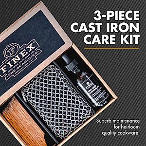 FINEX 3-Piece Cast Iron Care Kit