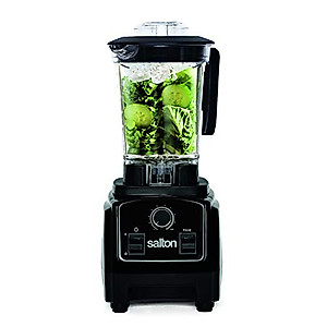 Salton BL1638BL Compact Power, Black Blender, 1.2 Liters