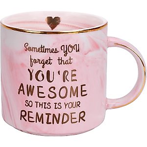 Mothers Day Mom Gifts from Daughter Son, 12 OZ Coffee Mug Valentines Day Mothers Day Mom Gifts Christmas Stocking Stuffers for Girlfriend Birthday Anniversary Grandma Friend Sister Gifts