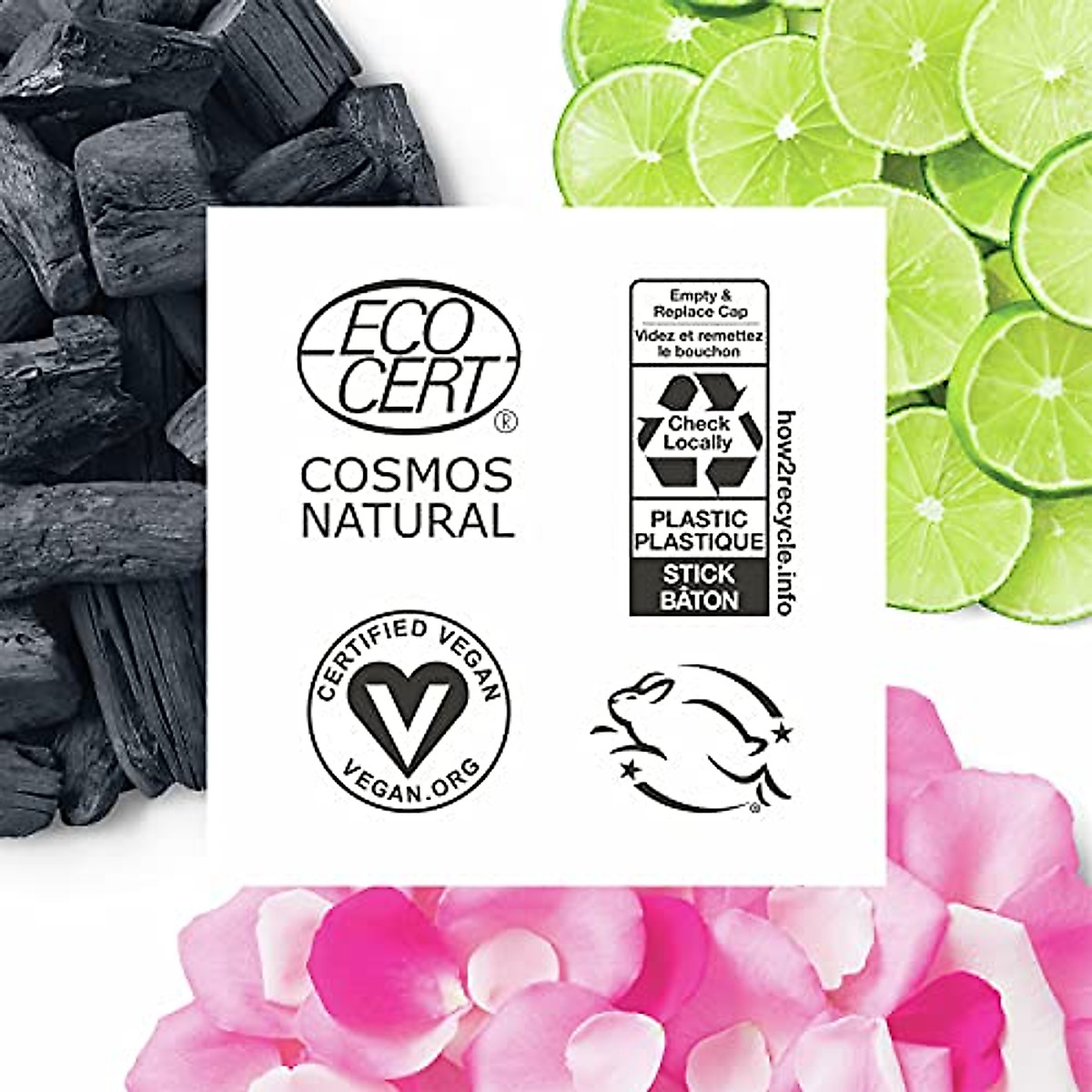 Schmidt's Sensitive Skin Natural Deodorant with Hemp Seed Oil For 24 Hour Odor Protection Patchouli + Hops Aluminum Salt Free, Vegan, Certified Cruelty Free, 3.25 oz