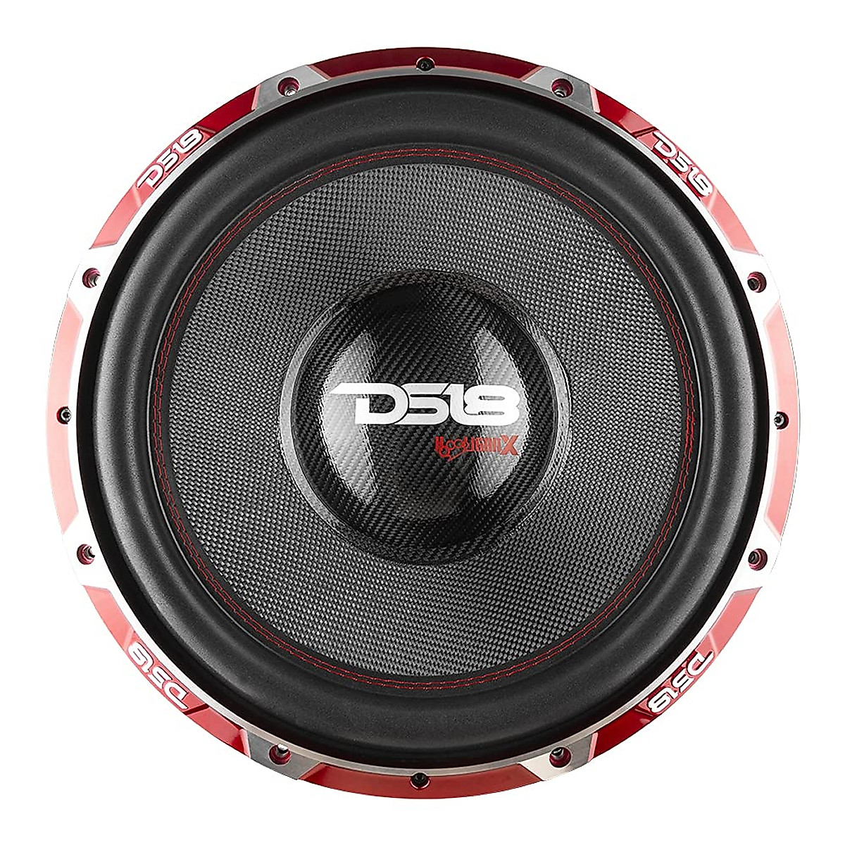 DS18 HOOL-X15.2DSPL Hooligan X 15 Inch SPL Car Audio Subwoofer 4000 Watts Rms 4" Dual Voice Coil 2-Ohm DVC 2+2 Ohm (1 Speaker)