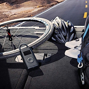 Xiaomi Portable Electric Air Compressor 1S, Tire Inflator Electric Air Pump for Car Tires, 150 PSI Tire Pump, Cordless Tire Inflation with Digital Tire Pressure Detection for Car, Bike, Ball