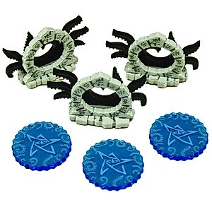 LITKO Cthulhu Mini Gate Markers | Arkham Horror | Eldritch Horror (3)