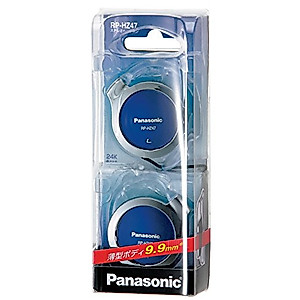 Panasonic Clip Headphones Blue RP-HZ47-A (Japan Import)
