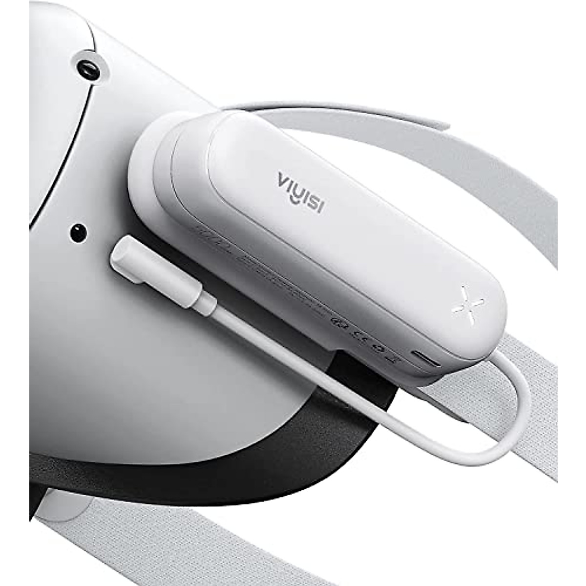 VIYISI Battery Pack for Oculus Quest 2, 5000mAh Portable Charger for Meta Quest, Power Bank for VR Accessories Extend Extra 2-4 Playtime