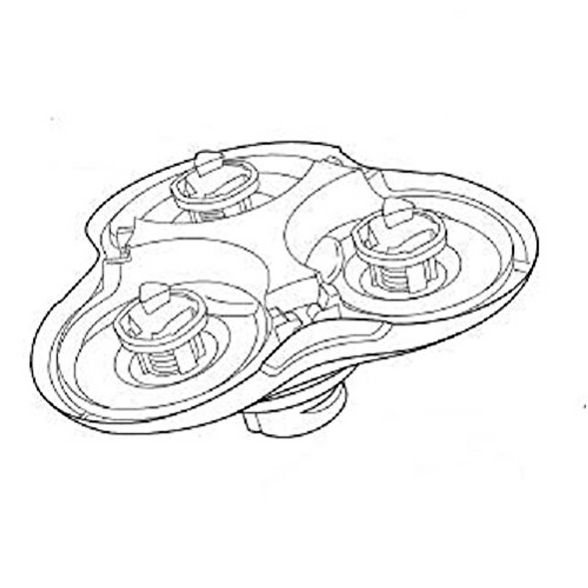 Philips Norelco Series 8000 and Series 9000 Bottom Shaving Unit Replacement Part