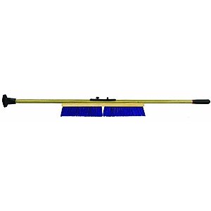 Weiler 44606 Pro-Flex 24" Block Size, Stiff Blue Polypropylene Fill, Sweep