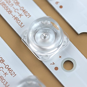 GuuYebe LED Backlight Strips for 55'' TV 55S421 55S425 55S423 4C-LB5508-HR02J 4C-LB5507-HR02J 55HR330M08A2 55HR330M07B2 SJ.SB.D5500801 55D6 Replacement