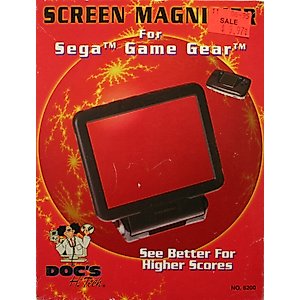 SCREEN MAGNIFIER FOR SEGA GAME GEAR