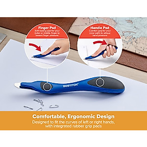Bostitch Office Bostitch Professional Magnetic Easy Staple Remover Tool, 3 Pack, Black Blue and Red Colors Included, Staple Puller Stick for Office Home & School.