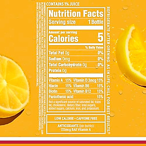Sparkling Ice, Classic Lemonade Sparkling Water, Zero Sugar Flavored Water, with Vitamins and Antioxidants, Low Calorie Beverage, 17 oz Bottles (Pack of 12)