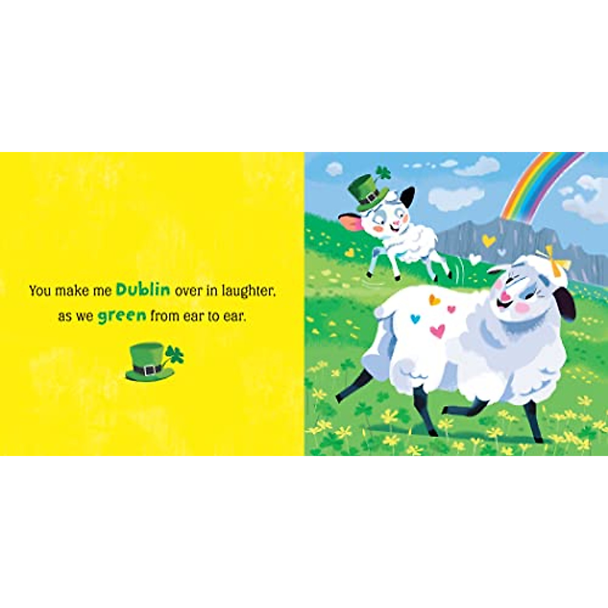 You Shamrock My World: A Sweet and Lucky St. Patrick's Day Board Book for Babies and Toddlers (Punderland)
