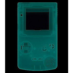 Game Boy Color [GBC] Replacement Case/Shell/Housing [Glow in the Dark Green] [Mortoff Games]