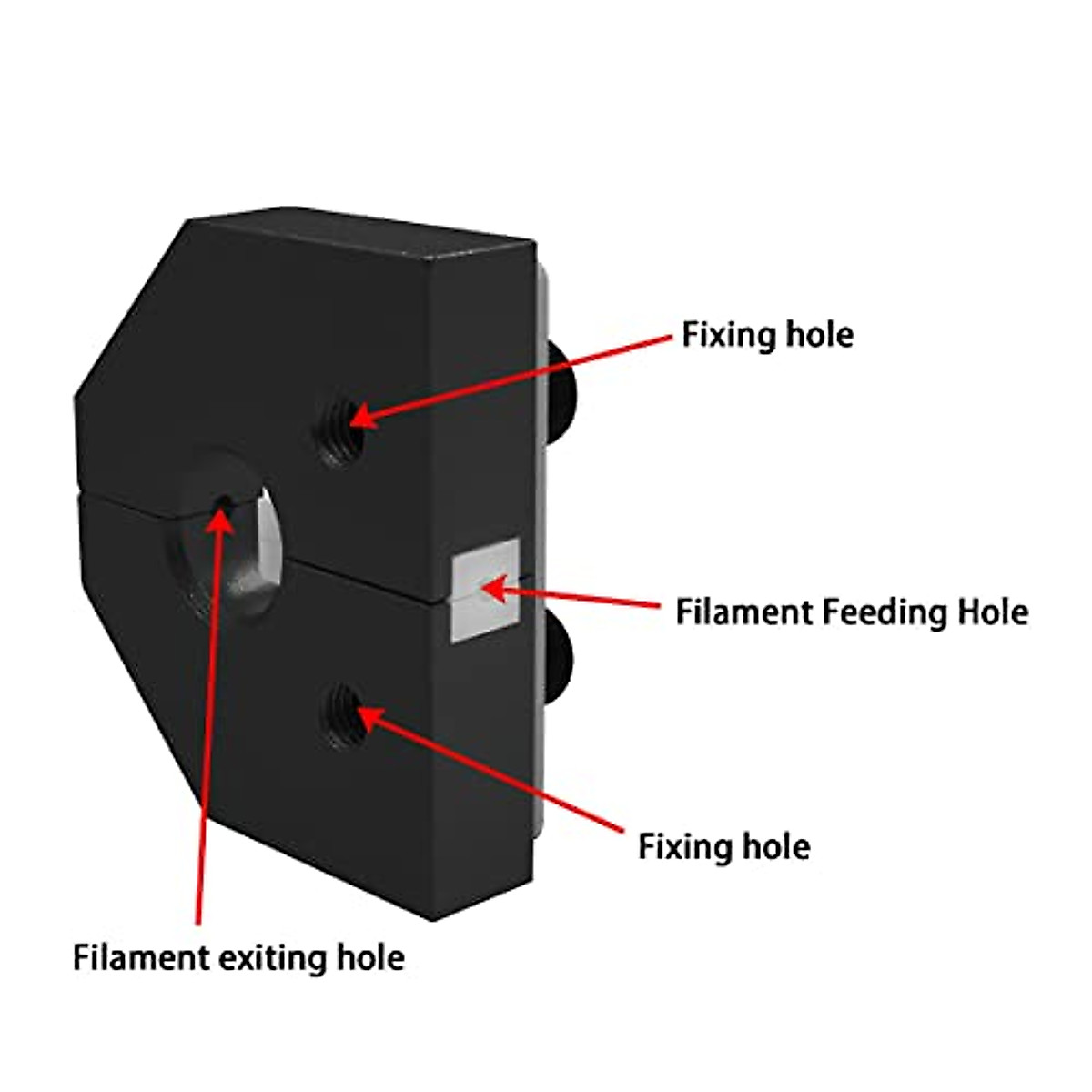 IdeaFormer-3D 3D Printer Filament Welder Connector,Filament Splicer Tool 1.75mm,Connect Broken Filament 1.75mm Filament Connector Filament Tool for 3D Printer DIY Multicoloured Filament (Black)