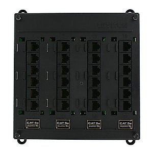 Leviton 476TM-524 EB 24PORT CAT5E PATCH PANEL TWIST MNT