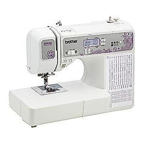 Brother 150-Stitch Computerized Sewing & Quilting Machine with Wide Table, White (RSQ9285)