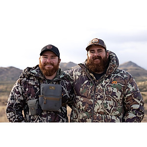 First Lite Men's Chamberlin Down Jacket - Warm Down Insulated Camo Hunting Puffy - First Lite Fusion - Large