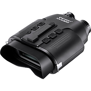 Barska Night Vision Nvx300 Infrared Illuminator Digital Binoculars, Black, Model:BQ13374