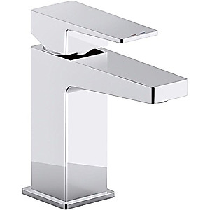 Kohler 99760-4-CP Honesty 1.2 gpm Bathroom Sink Faucet, Single Handle, Polished Chrome