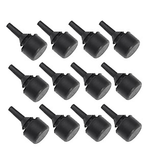 1/4" Rubber Bumper Feet fits for 1/4 inch Hole Grill Crock Pot with 1/2" OD x 5/16" Head 12pcs