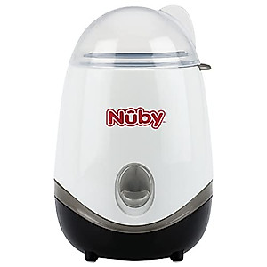 Nuby One-Touch 2-in-1 Electric Baby Bottle Warmer & Sterilizer