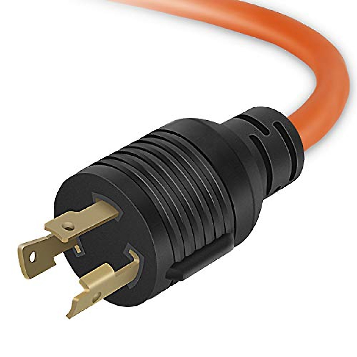 Cleyean Nema L5-30P to L14-30R Adapter Power Cord, L5-30 Male Generator Male to L14-30 Transfer Switch Female Adapter, 30Amp STW 10AWG 1.5FT