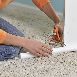 Original Twin Draft Guard Door Draft Stopper, Year Round Insulator, For Summer and Winter Use PATENTED & TRADEMARKED