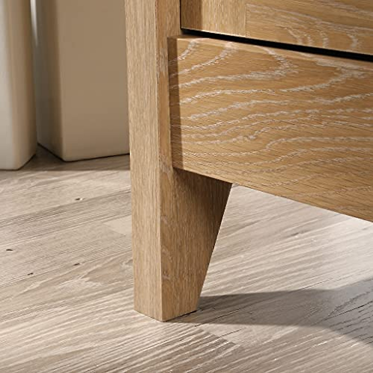 Sauder August Hill Bookcase, L: 32.28" x W: 15.51" x H: 71.89", Dover Oak Finish